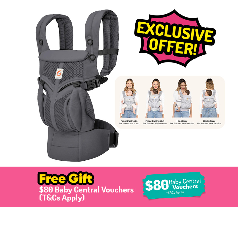 [Exclusive Price] Ergobaby Omni Classic Mesh Baby Carrier + FREE GIFT ...